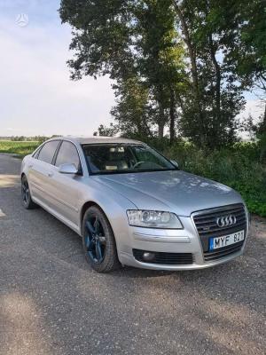 Grey Audi A8 2006 in Pasvalys, with an engine capacity of 6.00 L and mileage of 291 thousand km for 5000 €, photo  on AUTOMOTO.COM.LV