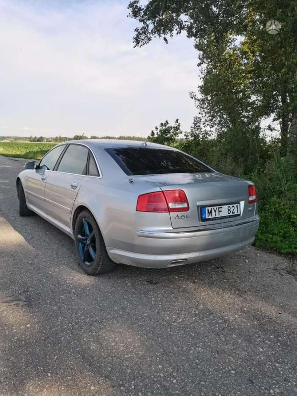 Pelēks Audi A8 2006 Pasvalys, ar dzinēja tilpumu 6.00 L un nobraukumu 291 tūkst. km par 5000 €, foto 3 vietnē AUTOMOTO.COM.LV