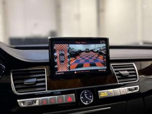 Grey Audi A8 2015 in Vilnius, with an engine capacity of 2.99 L and mileage of 221 thousand km for 21490 €, photo 27 on AUTOMOTO.COM.LV