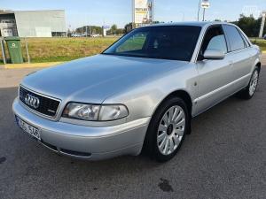 Pelēks Audi A8 1995 Kauņa, ar dzinēja tilpumu 2.80 L un nobraukumu 380 tūkst. km par 2350 €, foto  vietnē AUTOMOTO.COM.LV