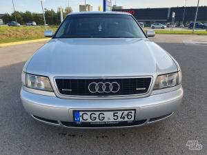 Pelēks Audi A8 1995 Kauņa, ar dzinēja tilpumu 2.80 L un nobraukumu 380 tūkst. km par 2350 €, foto 3 vietnē AUTOMOTO.COM.LV