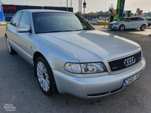 Pelēks Audi A8 1995 Kauņa, ar dzinēja tilpumu 2.80 L un nobraukumu 380 tūkst. km par 2350 €, foto 4 vietnē AUTOMOTO.COM.LV