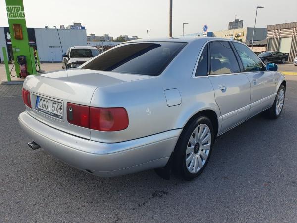 Audi A8 1995 Kauņa vietnē Pelēks Audi A8 1995 Kauņa, ar dzinēja tilpumu 2.80 L un nobraukumu 380 tūkst. km par 2350 €, foto 5 vietnē AUTOMOTO.COM.LV