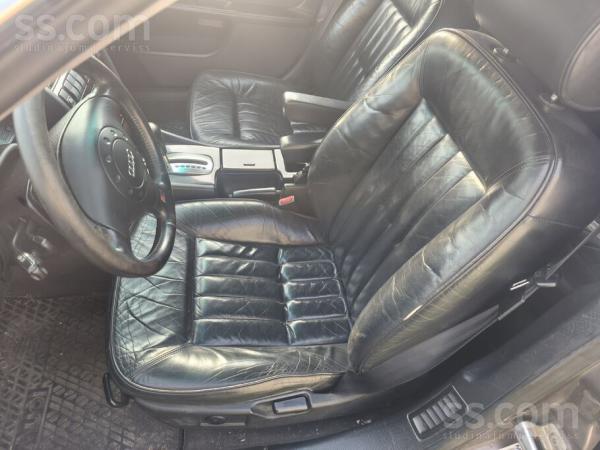 Grey Audi A8 1996 in Rezekne, with an engine capacity of 2.80 L and mileage of 277 thousand km for 2550 €, photo 9 on AUTOMOTO.COM.LV