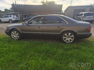 Pelēks Audi A8 1996 Rēzekne, ar dzinēja tilpumu 2.80 L un nobraukumu 277 tūkst. km par 2550 €, foto 7 vietnē AUTOMOTO.COM.LV