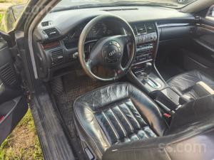Pelēks Audi A8 1996 Rēzekne, ar dzinēja tilpumu 2.80 L un nobraukumu 277 tūkst. km par 2550 €, foto 9 vietnē AUTOMOTO.COM.LV