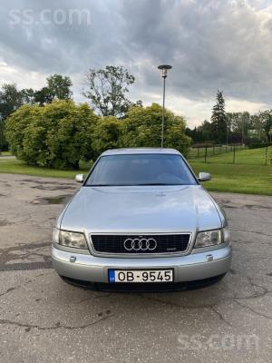 Grey Audi A8 1998 in Riga, with an engine capacity of 4.20 L and mileage of 182 thousand km for 5100 €, photo 3 on AUTOMOTO.COM.LV