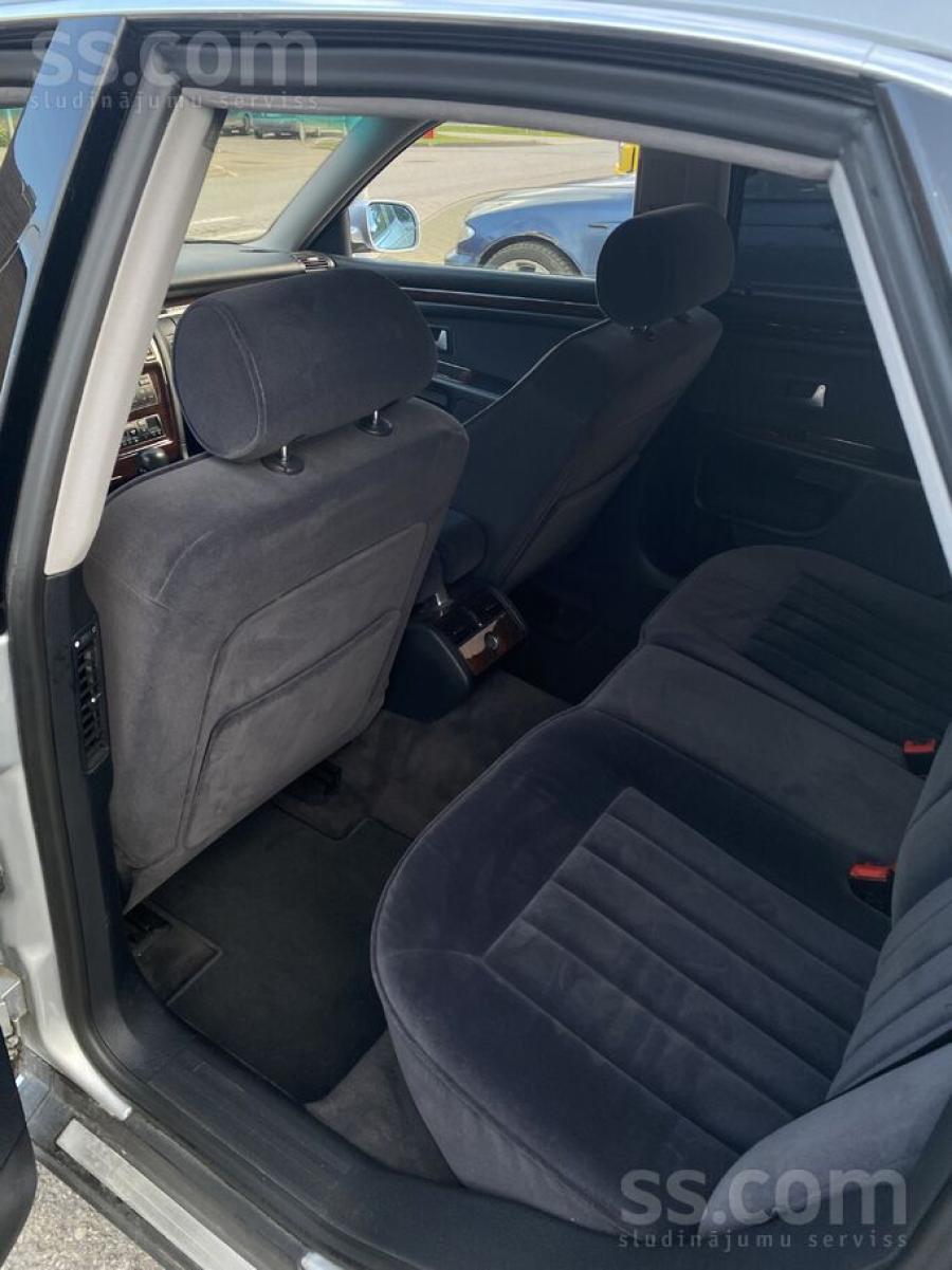 Grey Audi A8 1998 in Riga, with an engine capacity of 4.20 L and mileage of 182 thousand km for 5100 €, photo 18 on AUTOMOTO.COM.LV
