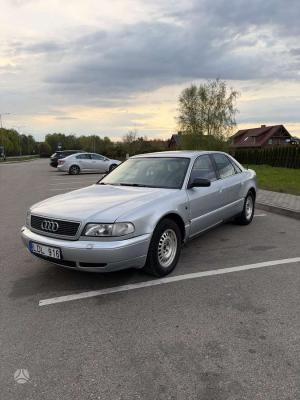 Grey Audi A8 1998 in Klaipeda, with an engine capacity of 2.50 L and mileage of 501 thousand km for 1150 €, photo 6 on AUTOMOTO.COM.LV