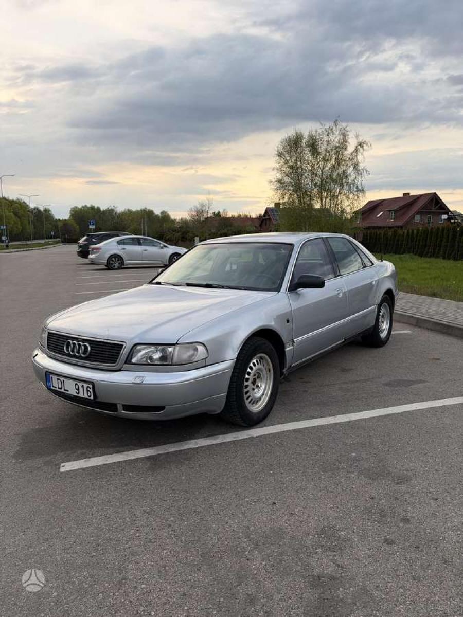 Grey Audi A8 1998 in Klaipeda, with an engine capacity of 2.50 L and mileage of 501 thousand km for 1150 €, photo 6 on AUTOMOTO.COM.LV