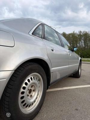 Grey Audi A8 1998 in Klaipeda, with an engine capacity of 2.50 L and mileage of 501 thousand km for 1150 €, photo 10 on AUTOMOTO.COM.LV