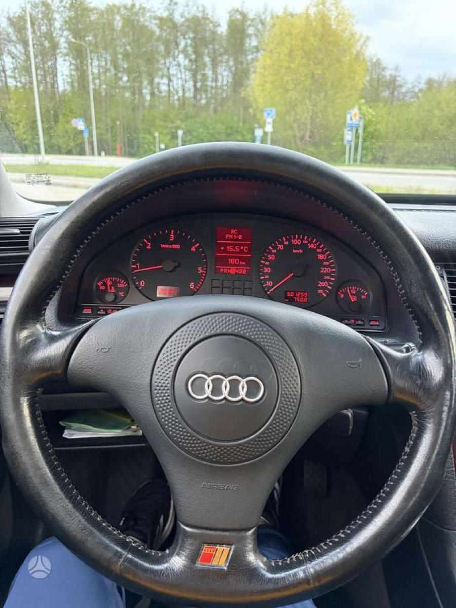 Grey Audi A8 1998 in Klaipeda, with an engine capacity of 2.50 L and mileage of 501 thousand km for 1150 €, photo 13 on AUTOMOTO.COM.LV