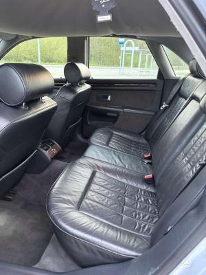 Grey Audi A8 1998 in Klaipeda, with an engine capacity of 2.50 L and mileage of 501 thousand km for 1150 €, photo 16 on AUTOMOTO.COM.LV