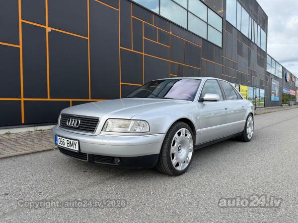 Pelēks Audi A8 2000 Viljandi, ar dzinēja tilpumu 4.20 L un nobraukumu 211 tūkst. km par 10000 €, foto 1 vietnē AUTOMOTO.COM.LV