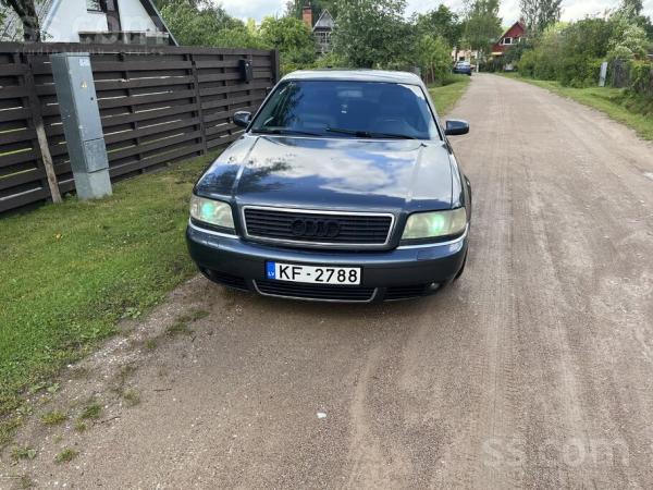 Серый Ауди А8 2001 в Кулдига, объемом двигателя 2.50 л и пробегом 419 тыс. км за 2950 €, фото 1 на AUTOMOTO.COM.LV