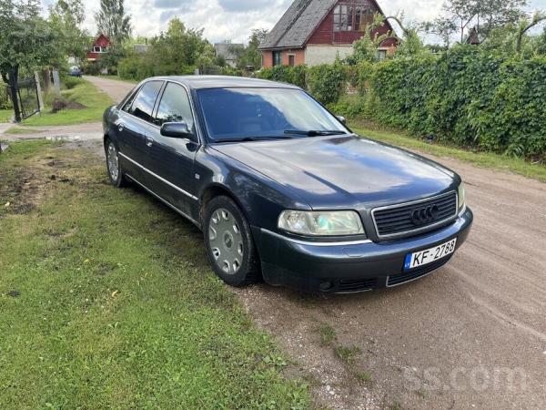 Серый Ауди А8 2001 в Кулдига, объемом двигателя 2.50 л и пробегом 419 тыс. км за 2950 €, фото 2 на AUTOMOTO.COM.LV