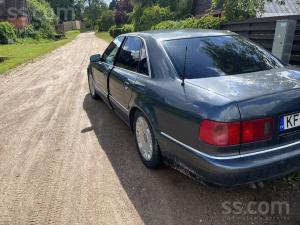 Pelēks Audi A8 2001 Kuldīga, ar dzinēja tilpumu 2.50 L un nobraukumu 419 tūkst. km par 2950 €, foto 6 vietnē AUTOMOTO.COM.LV