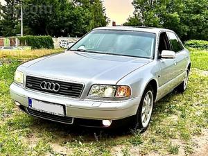 Pelēks Audi A8 2001 Rīga, ar dzinēja tilpumu 4.20 L un nobraukumu 87 tūkst. km par 12600 €, foto 3 vietnē AUTOMOTO.COM.LV