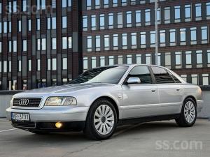 Grey Audi A8 2001 in Riga, with an engine capacity of 2.50 L and mileage of 360 thousand km for 3000 €, photo 3 on AUTOMOTO.COM.LV