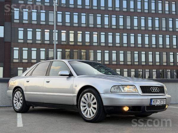 Pelēks Audi A8 2001 Rīga, ar dzinēja tilpumu 2.50 L un nobraukumu 360 tūkst. km par 3000 €, foto 7 vietnē AUTOMOTO.COM.LV