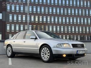Grey Audi A8 2001 in Riga, with an engine capacity of 2.50 L and mileage of 360 thousand km for 3000 €, photo 8 on AUTOMOTO.COM.LV