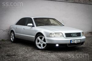Pelēks Audi A8 2001 Rīga, ar dzinēja tilpumu 2.50 L un nobraukumu 380 tūkst. km par 2390 €, foto 5 vietnē AUTOMOTO.COM.LV