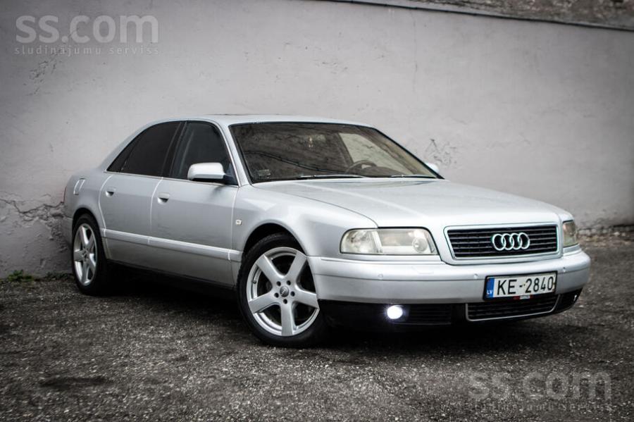 Pelēks Audi A8 2001 Rīga, ar dzinēja tilpumu 2.50 L un nobraukumu 380 tūkst. km par 2390 €, foto 5 vietnē AUTOMOTO.COM.LV