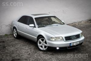Pelēks Audi A8 2001 Rīga, ar dzinēja tilpumu 2.50 L un nobraukumu 380 tūkst. km par 2390 €, foto 6 vietnē AUTOMOTO.COM.LV
