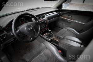 Pelēks Audi A8 2001 Rīga, ar dzinēja tilpumu 2.50 L un nobraukumu 380 tūkst. km par 2390 €, foto 10 vietnē AUTOMOTO.COM.LV