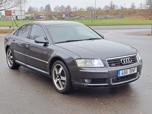 Grey Audi A8 2003 in Panevezys, with an engine capacity of 3.90 L and mileage of 300 thousand km for 2700 €, photo 2 on AUTOMOTO.COM.LV