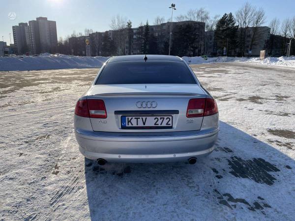 Grey Audi A8 2003 in Panevezys, with an engine capacity of 4.20 L and mileage of 390 thousand km for 3800 €, photo 6 on AUTOMOTO.COM.LV