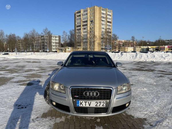 Grey Audi A8 2003 in Panevezys, with an engine capacity of 4.20 L and mileage of 390 thousand km for 3800 €, photo 10 on AUTOMOTO.COM.LV