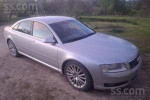 Pelēks Audi A8 2003 Valmiera, ar dzinēja tilpumu 3.70 L un nobraukumu 409 tūkst. km par 4190 €, foto  vietnē AUTOMOTO.COM.LV