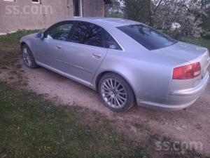 Pelēks Audi A8 2003 Valmiera, ar dzinēja tilpumu 3.70 L un nobraukumu 409 tūkst. km par 4190 €, foto 3 vietnē AUTOMOTO.COM.LV