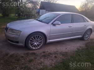 Pelēks Audi A8 2003 Valmiera, ar dzinēja tilpumu 3.70 L un nobraukumu 409 tūkst. km par 4190 €, foto 5 vietnē AUTOMOTO.COM.LV
