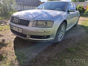 Pelēks Audi A8 2003 Valmiera, ar dzinēja tilpumu 3.70 L un nobraukumu 409 tūkst. km par 4190 €, foto 7 vietnē AUTOMOTO.COM.LV