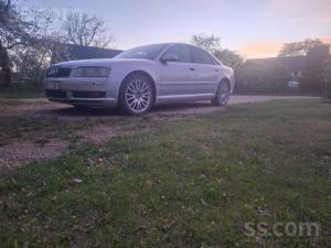 Pelēks Audi A8 2003 Valmiera, ar dzinēja tilpumu 3.70 L un nobraukumu 409 tūkst. km par 4190 €, foto 9 vietnē AUTOMOTO.COM.LV
