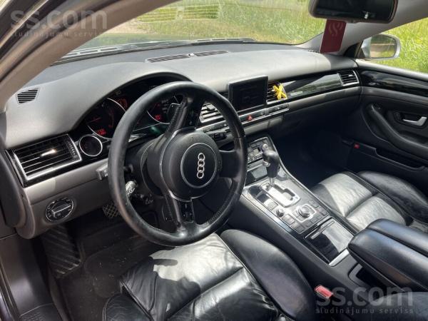 Pelēks Audi A8 2003 Aizkraukle, ar dzinēja tilpumu 3.00 L un nobraukumu 0 tūkst. km par 3700 €, foto 4 vietnē AUTOMOTO.COM.LV