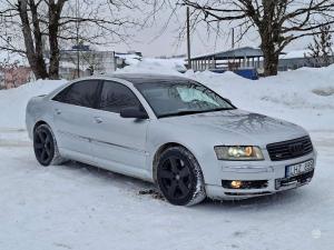 Grey Audi A8 2004 in Plunge, with an engine capacity of 3.00 L and mileage of 422 thousand km for 2750 €, photo 6 on AUTOMOTO.COM.LV