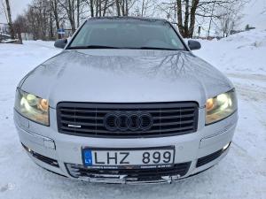 Grey Audi A8 2004 in Plunge, with an engine capacity of 3.00 L and mileage of 422 thousand km for 2750 €, photo 7 on AUTOMOTO.COM.LV