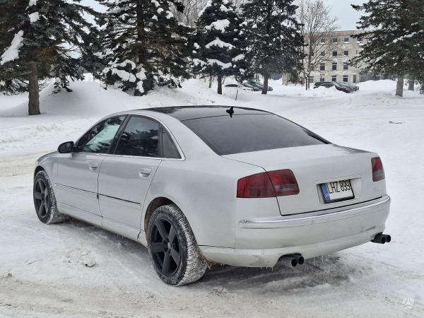 Pelēks Audi A8 2004 Plungė, ar dzinēja tilpumu 3.00 L un nobraukumu 422 tūkst. km par 3250 €, foto 3 vietnē AUTOMOTO.COM.LV