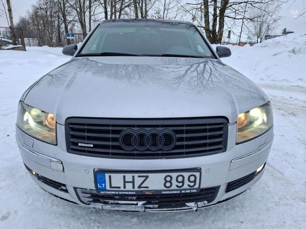 Pelēks Audi A8 2004 Plungė, ar dzinēja tilpumu 3.00 L un nobraukumu 422 tūkst. km par 3250 €, foto 7 vietnē AUTOMOTO.COM.LV