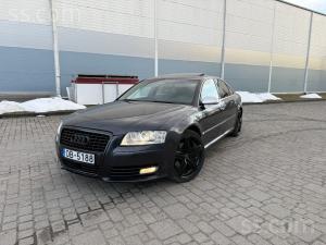Серый Ауди А8 2004 в Елгава, объемом двигателя 3.00 л и пробегом 437 тыс. км за 3500 €, фото 3 на AUTOMOTO.COM.LV