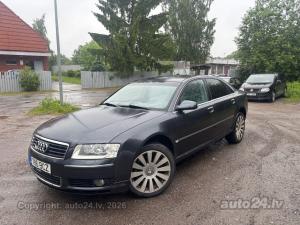 Grey Audi A8 2004 in Tallinn, with an engine capacity of 3.90 L and mileage of 490 thousand km for 1999 €, photo  on AUTOMOTO.COM.LV