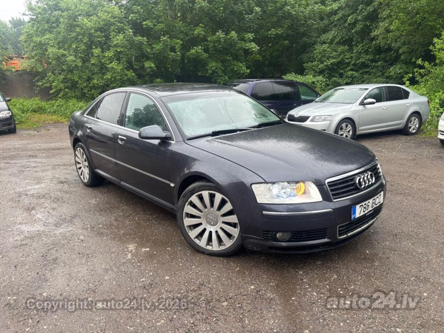 Pelēks Audi A8 2004 Tallina, ar dzinēja tilpumu 3.90 L un nobraukumu 490 tūkst. km par 1999 €, foto 5 vietnē AUTOMOTO.COM.LV