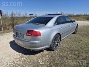 Grey Audi A8 2004 in Jelgava, with an engine capacity of 4.20 L and mileage of 250 thousand km for 3700 €, photo 4 on AUTOMOTO.COM.LV