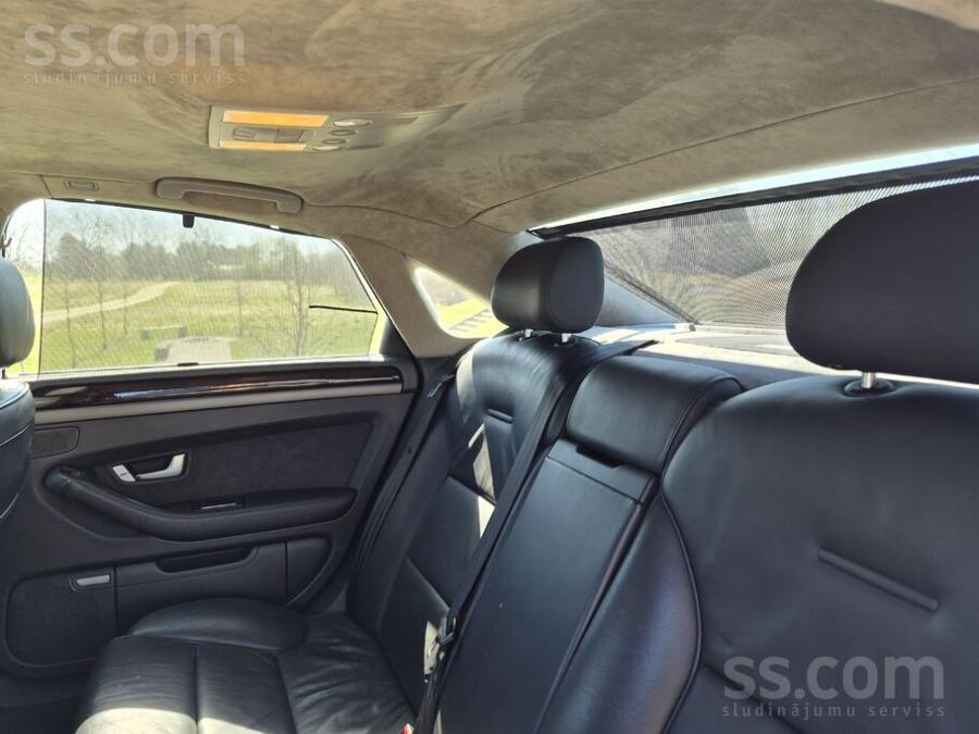 Grey Audi A8 2004 in Jelgava, with an engine capacity of 4.20 L and mileage of 250 thousand km for 3700 €, photo 6 on AUTOMOTO.COM.LV