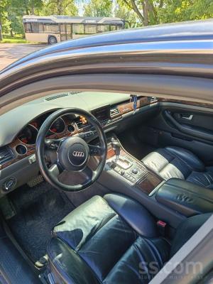 Pelēks Audi A8 2004 Valmiera, ar dzinēja tilpumu 3.00 L un nobraukumu 400 tūkst. km par 2511 €, foto 8 vietnē AUTOMOTO.COM.LV