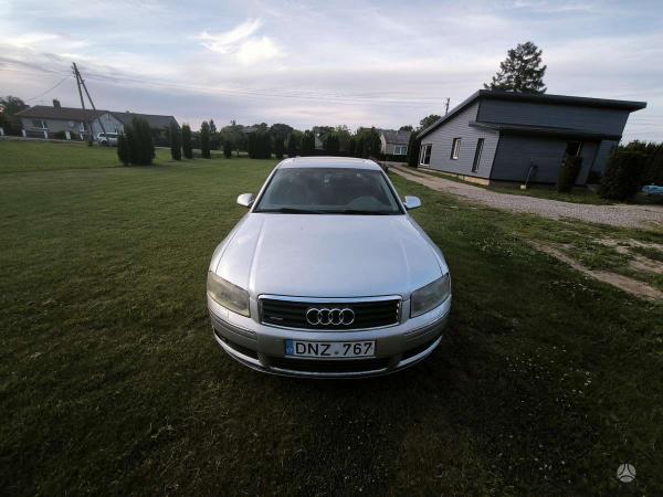 Pelēks Audi A8 2004 Kretinga, ar dzinēja tilpumu 4.00 L un nobraukumu 291 tūkst. km par 2750 €, foto 1 vietnē AUTOMOTO.COM.LV