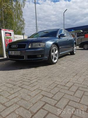 Grey Audi A8 2004 in Rezekne, with an engine capacity of 3.00 L and mileage of 275 thousand km for 5500 €, photo 5 on AUTOMOTO.COM.LV